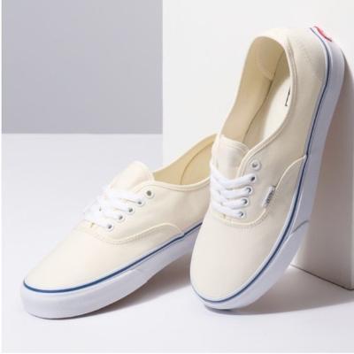Vans Original Low Top Shoe Cream Colored Unisex Sneakers Men Women ...